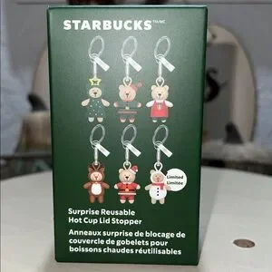 Starbucks | Accessories | Starbucks 225holiday Hot Cup Lidbearista ...